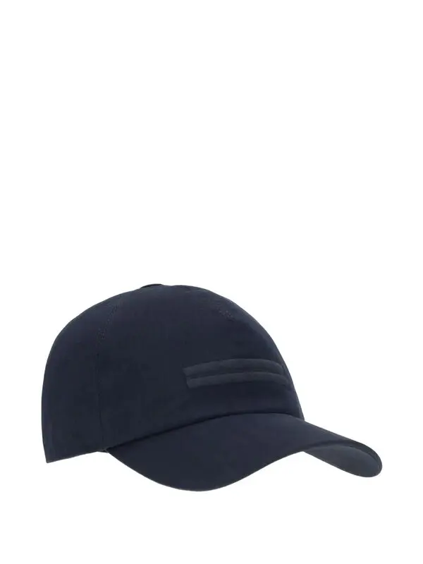 Zegna Baseball Cap With Metal Logo - Blu