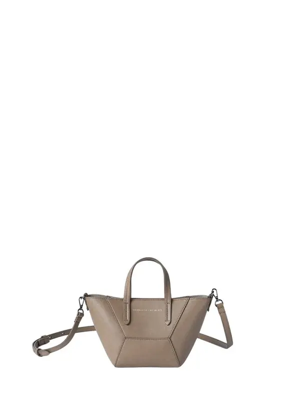 Brunello Cucinelli Mini Duo Handbag With Monili