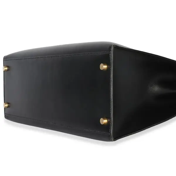 Hermès Box Sellier Kelly 35 Handbag - Black