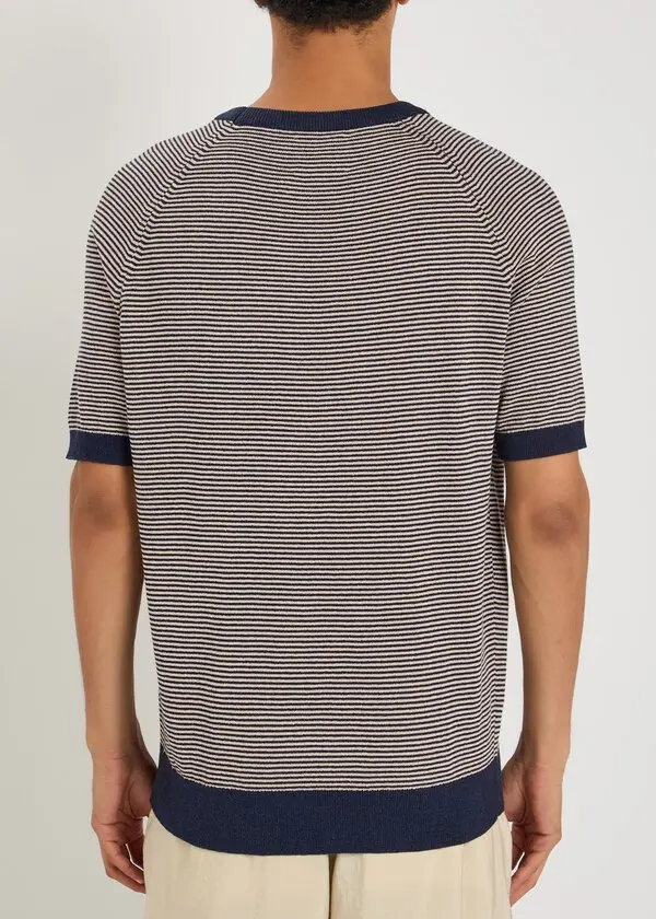 RAITH Striped Knit T-shirt