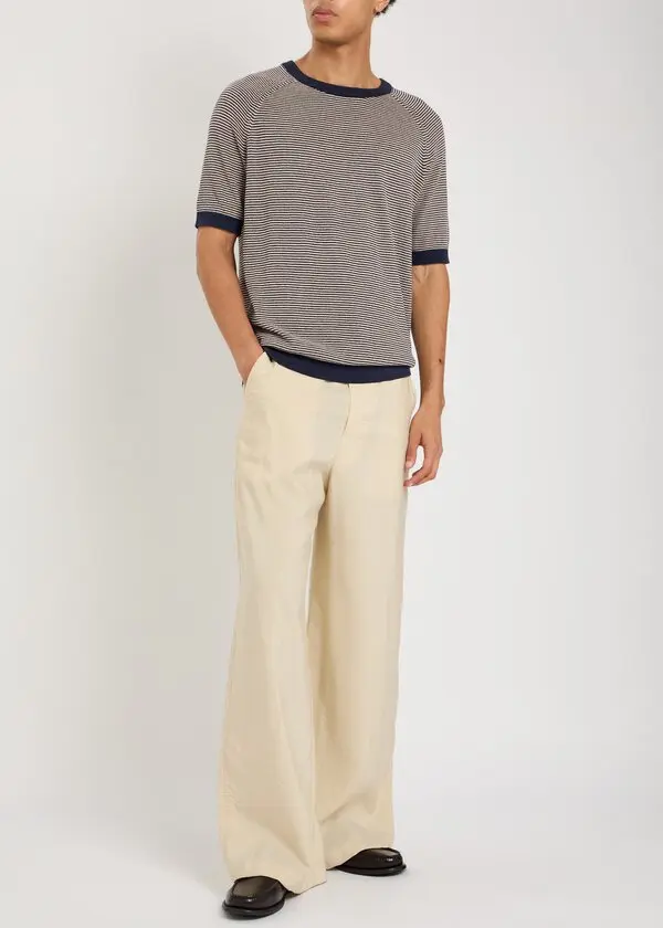 RAITH Striped Knit T-shirt