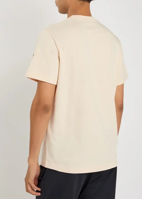 Moncler Patch-pocket Cotton T-shirt - Multicoloured 1
