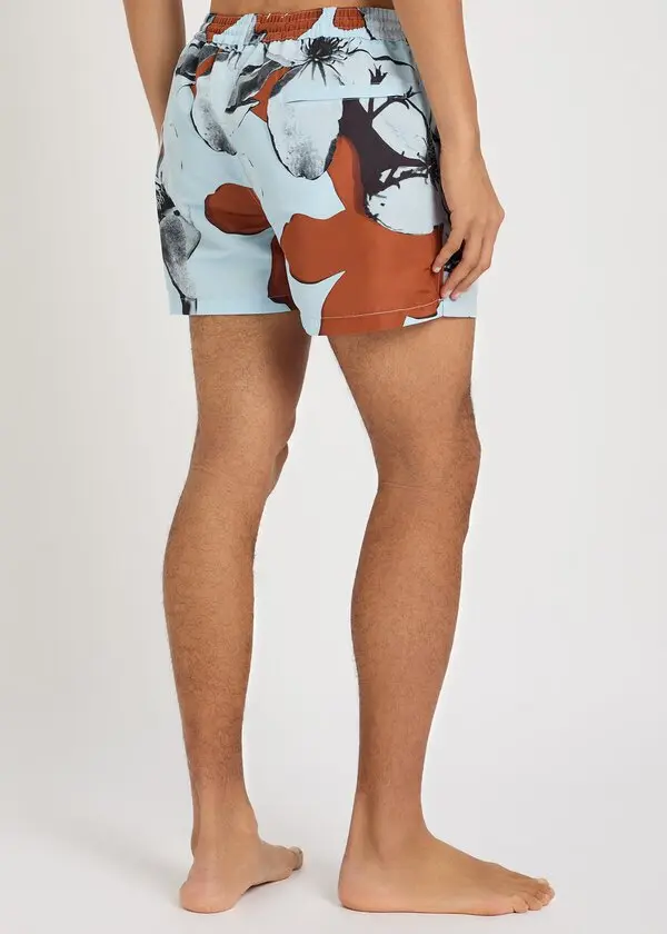 Paul Smith Floral Print Swim Shorts