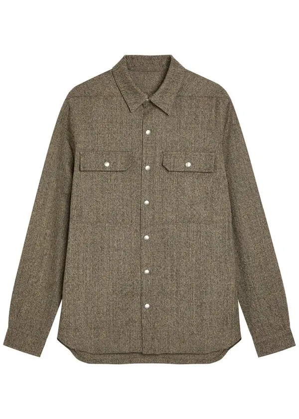 Rick Owens Wool Overshirt