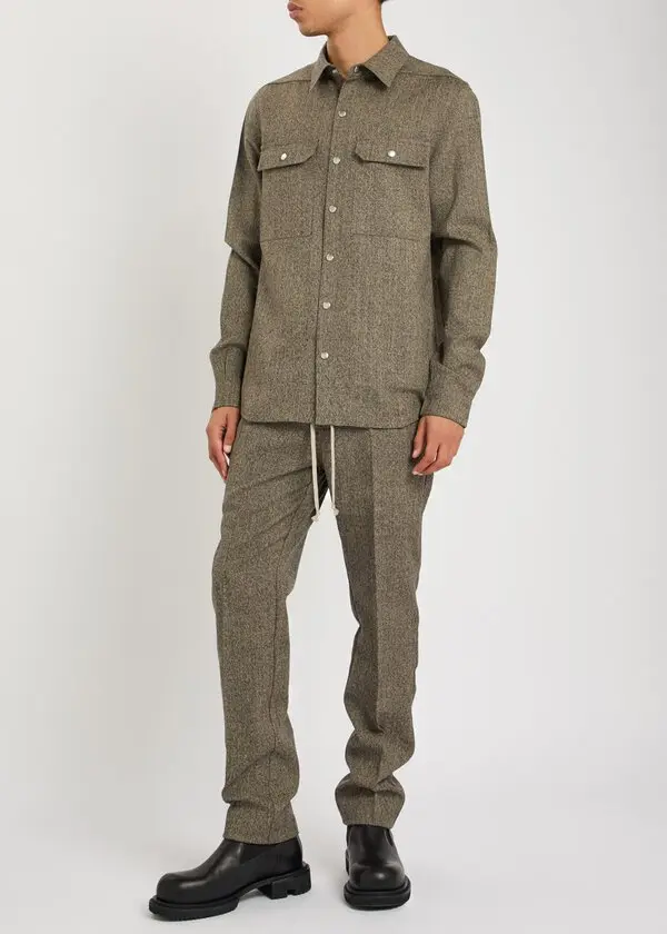 Rick Owens Wool Overshirt