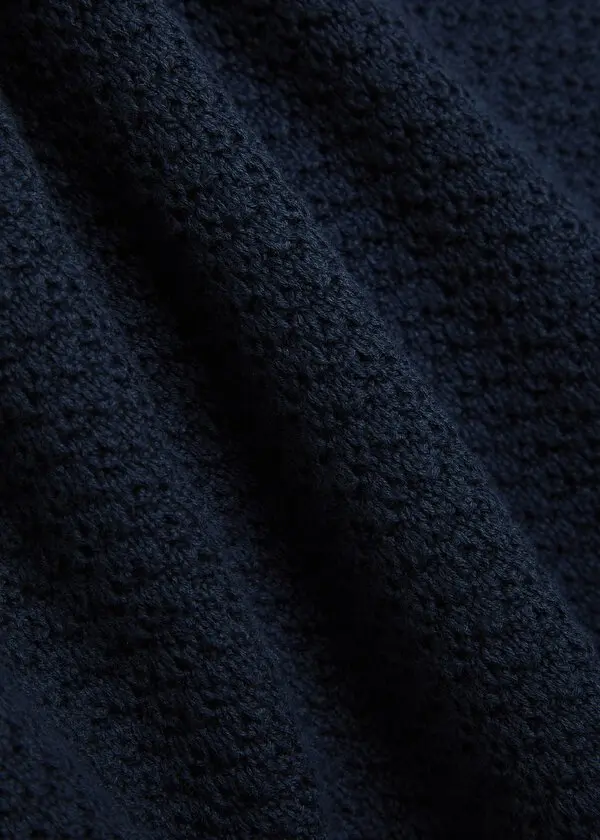 RAITH Rapha Textured-knit Polo Shirt