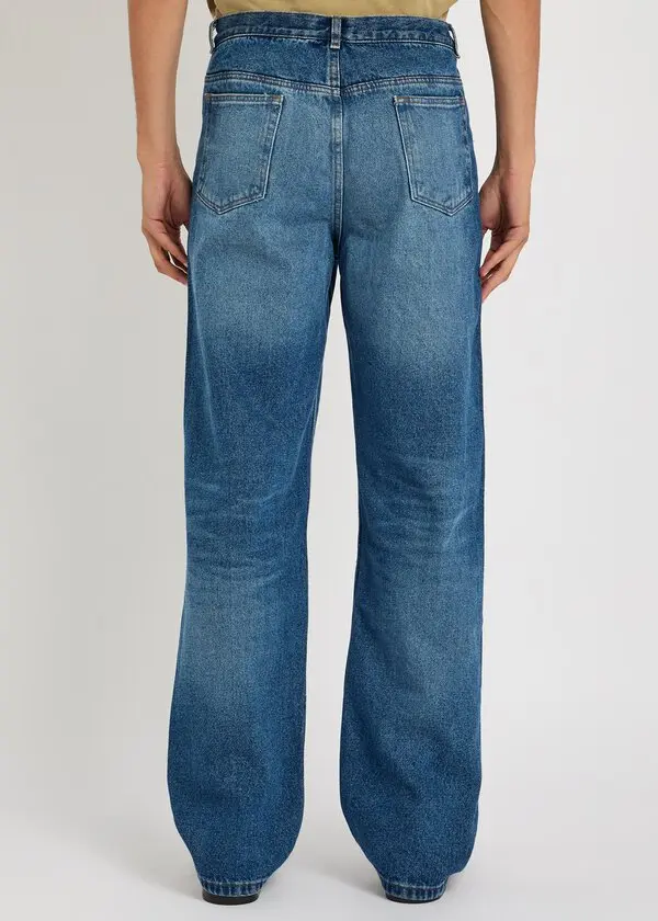A.p.c. Fairfax Washed Straight-leg Jeans