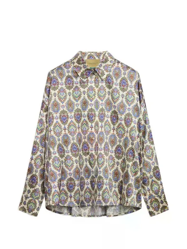 Momoni Paisley Print Shirt