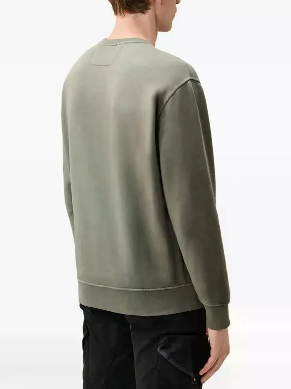 C.P. COMPANY Lens Detail Crewneck Sweatshirt - Green