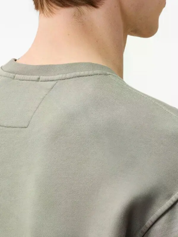C.P. COMPANY Lens Detail Crewneck Sweatshirt - Green