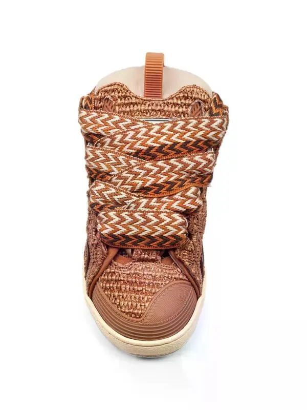 LANVIN Curb Lace-up Sneakers