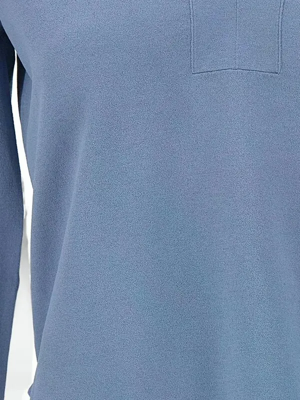 KANGRA V-neck Slit-sleeve T-shirt