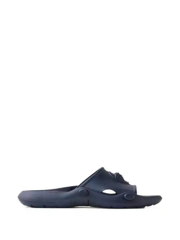 Versace Nettuno Rubber Slides With Medusa Cameo - Blue