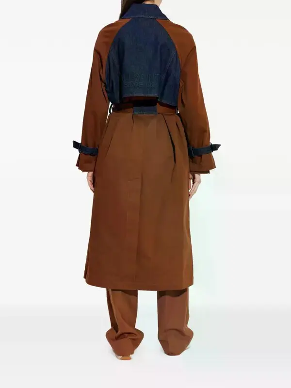 ALLSAINTS Daily Belted Panelled Coat