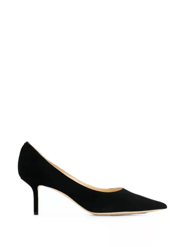 JIMMY CHOO Love Suede Pumps - Black