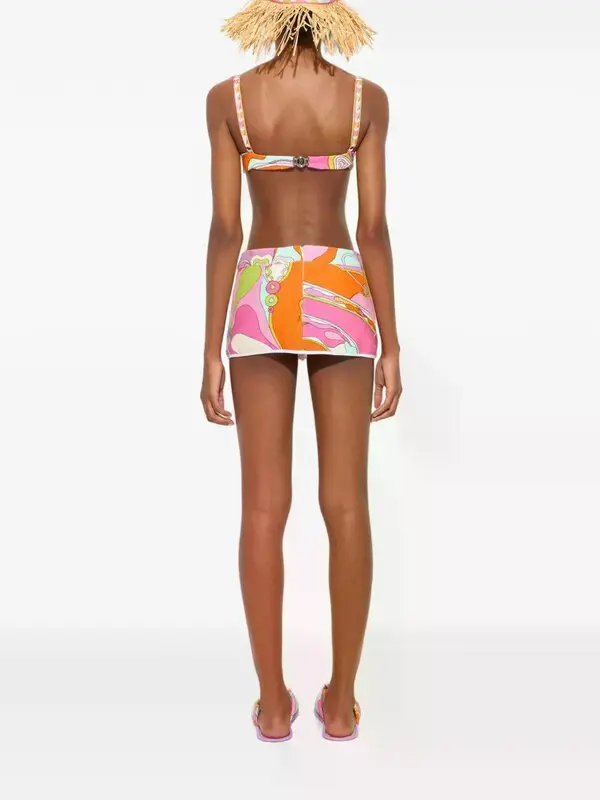 Emilio Pucci Orchidee-print Cotton Terry Shorts