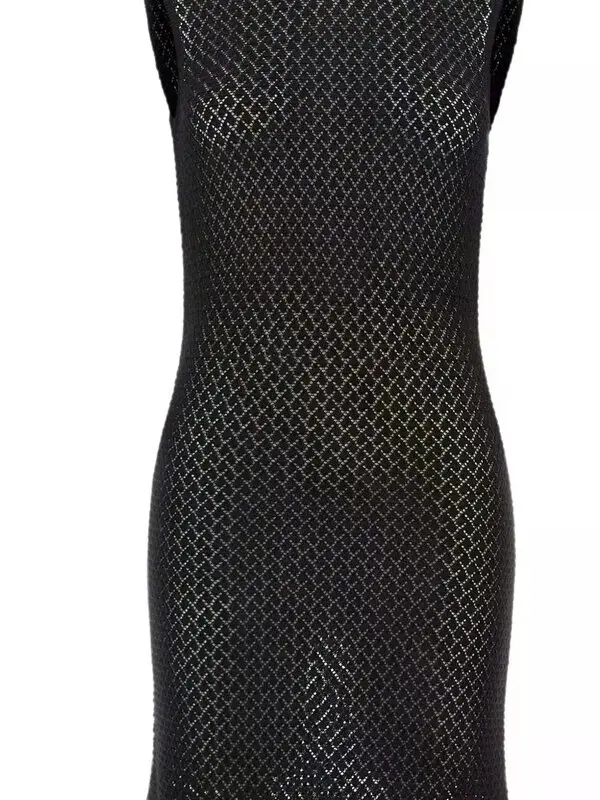 THE GARMENT Tanzania Openwork Knit Midi Dress