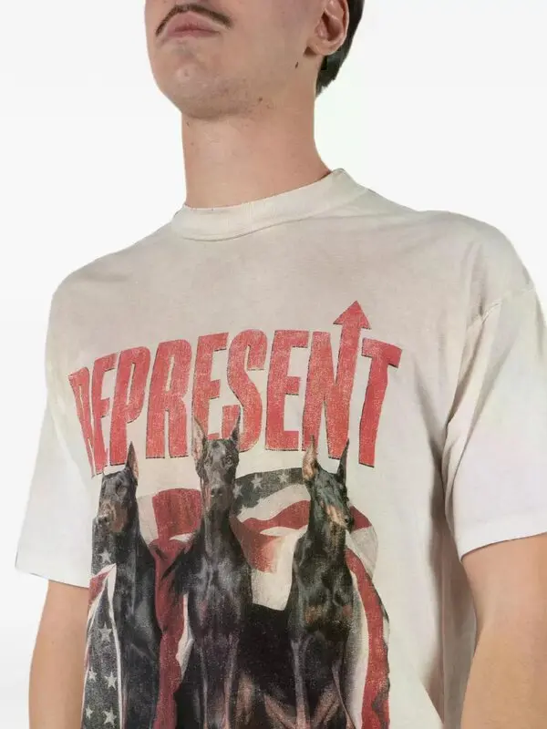 REPRESENT Dream On Tour Graphic-print T-shirt