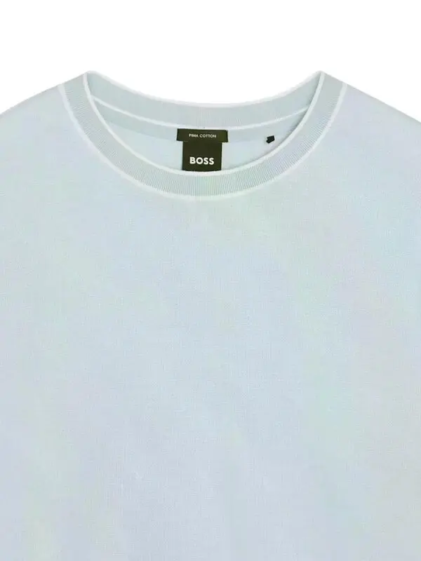 BOSS Contrast-trim T-shirt