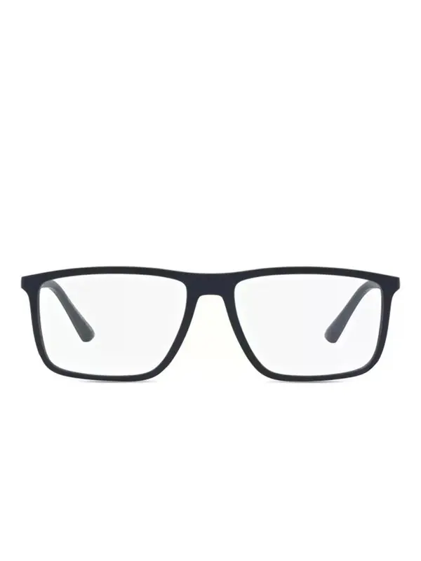 Emporio Armani Rectangle Frame Eyeglasses