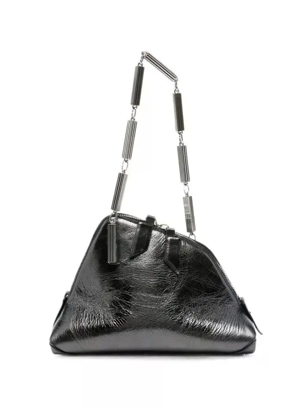 Attico La Scala Metallic-effect Chain-link Tote Bag - Grey
