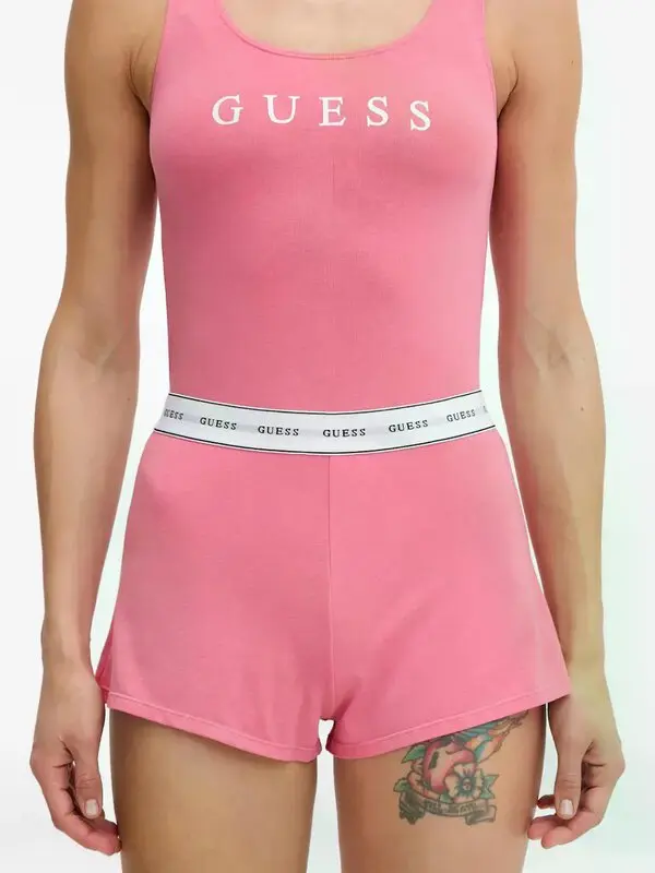 Guess Carrie Logo-print Pajamas