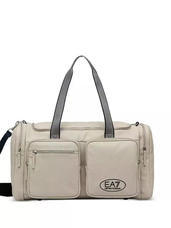 EA7 Logo Stamp Duffle Bag