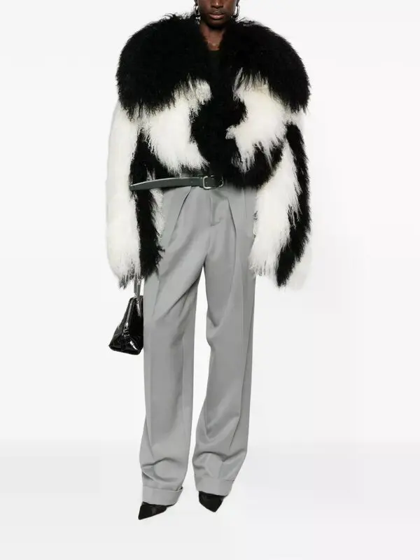 Attico Pleated Belted Trousers