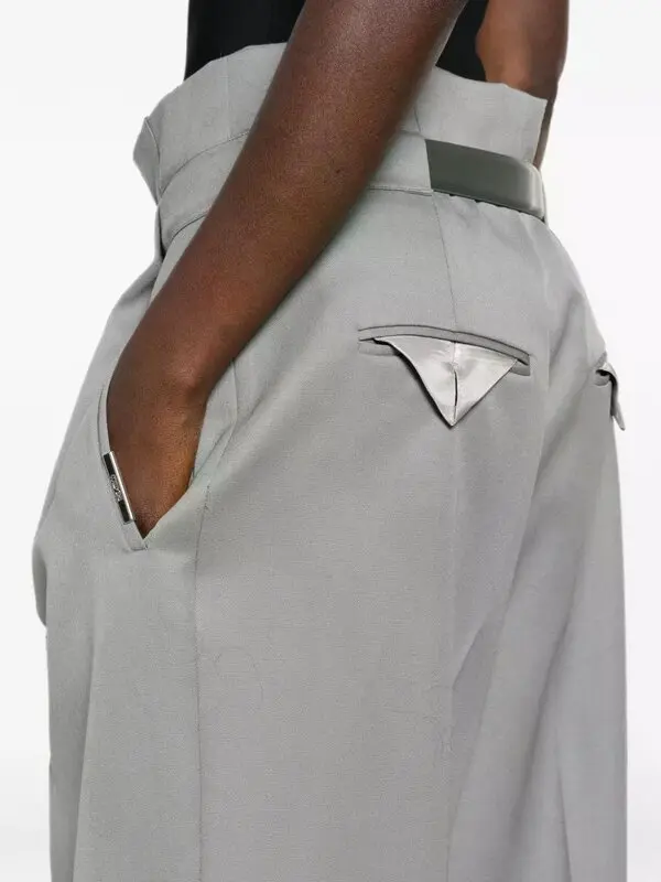 Attico Pleated Belted Trousers