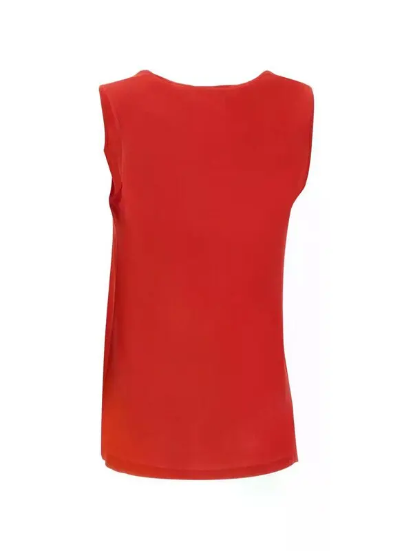 KANGRA Sleeveless Silk Tank Top