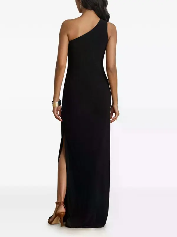 Ralph Lauren One-shoulder Gown - Black