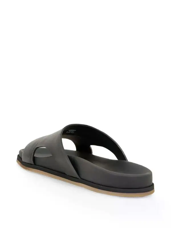 Santoni Crossover Leather Sandals
