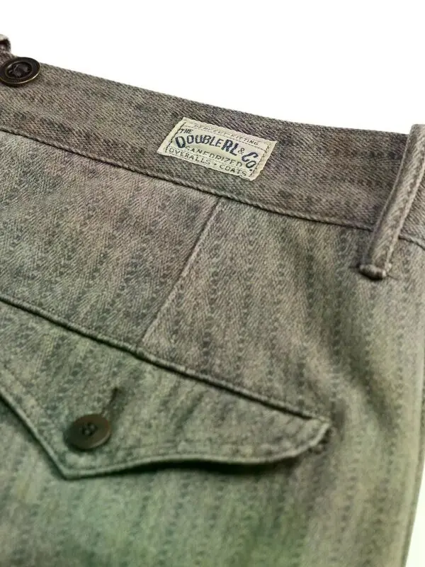 Ralph Lauren Herringbone Cotton Trousers