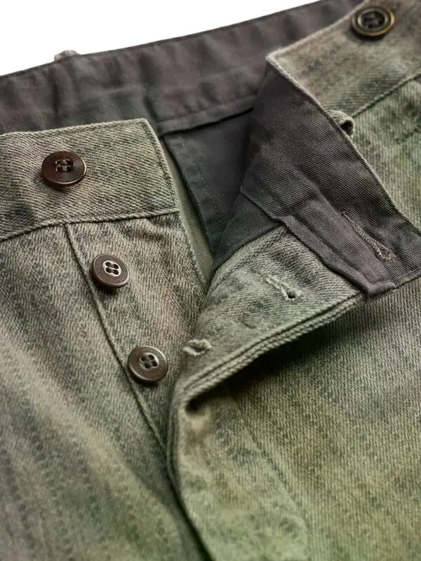 Ralph Lauren Herringbone Cotton Trousers