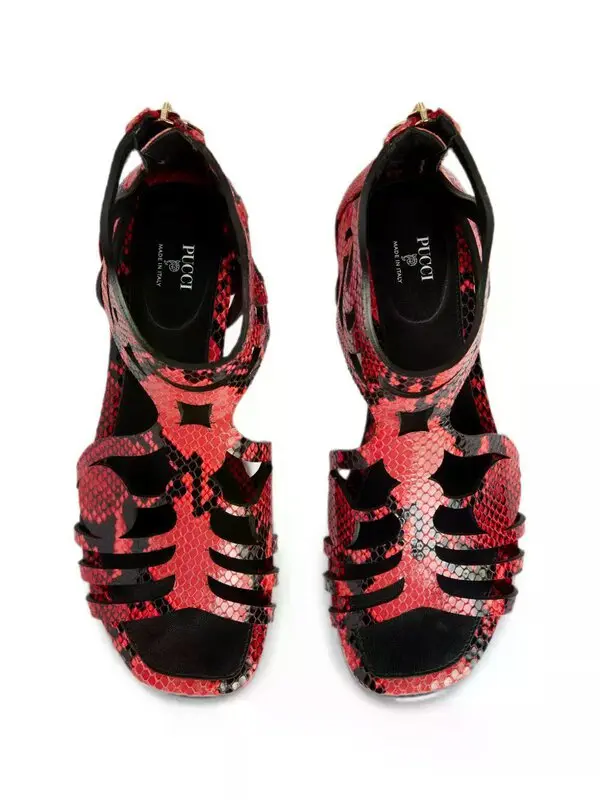 Emilio Pucci Gladiator Sandals - Orange