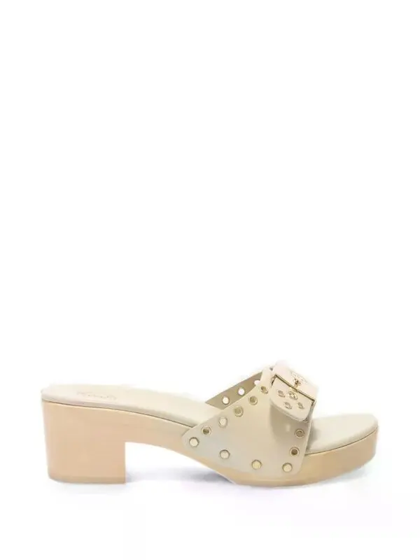 DR. SCHOLL'S SHOES Pescura Ibiza Leather Heeled Sandals
