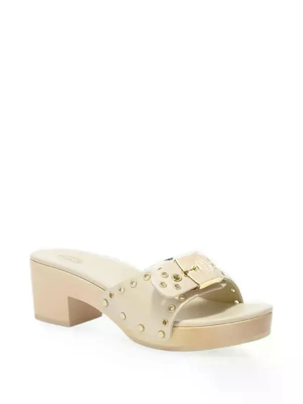 DR. SCHOLL'S SHOES Pescura Ibiza Leather Heeled Sandals