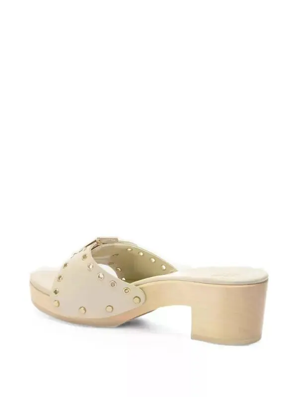 DR. SCHOLL'S SHOES Pescura Ibiza Leather Heeled Sandals
