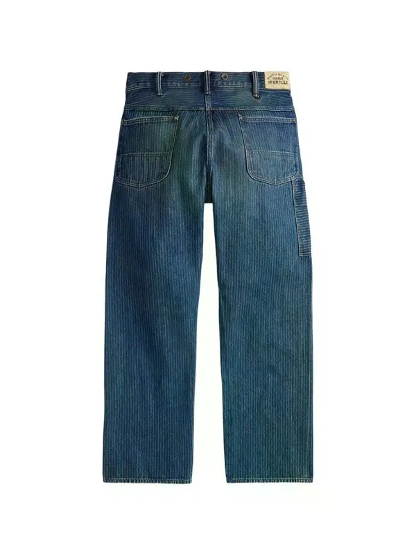 Ralph Lauren Striped Cotton Jeans