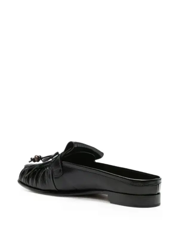 Fendi O'lock Fringed Mules