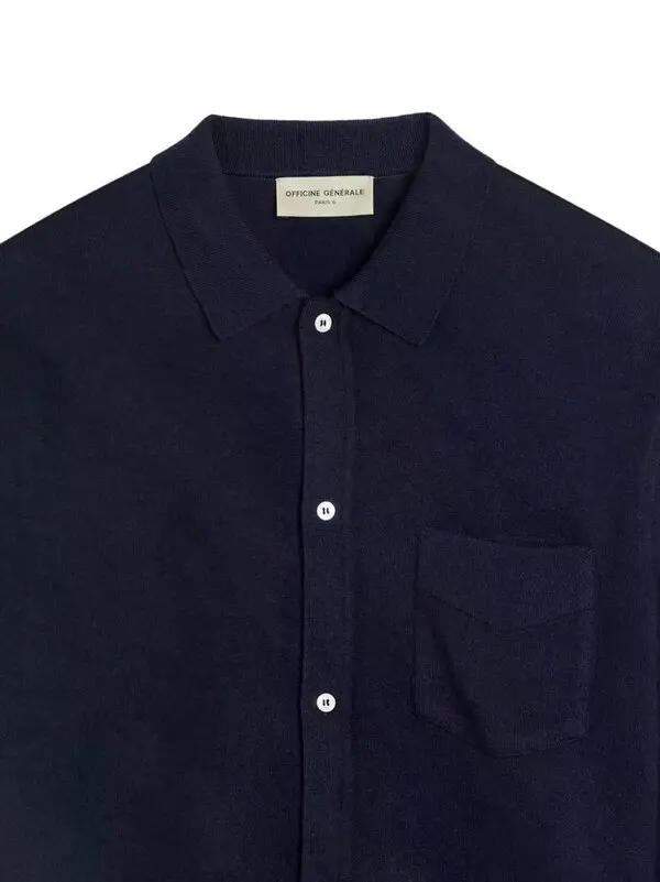 Officine Générale Button-up Long-sleeve Shirt