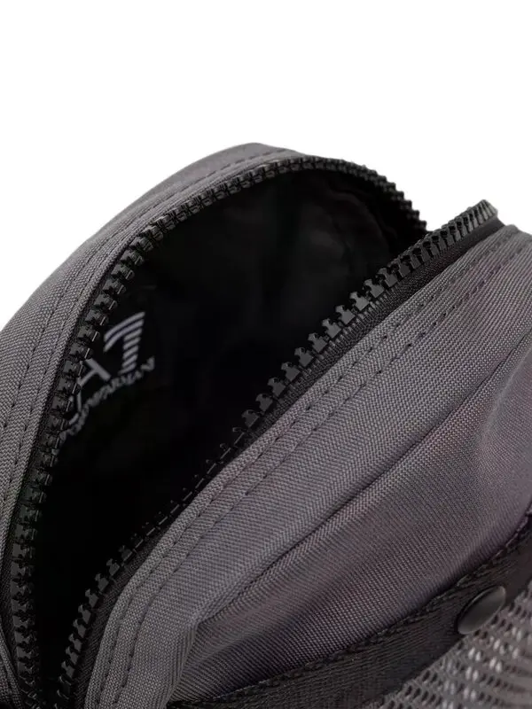 EA7 Logo-print Mesh Belt Bag