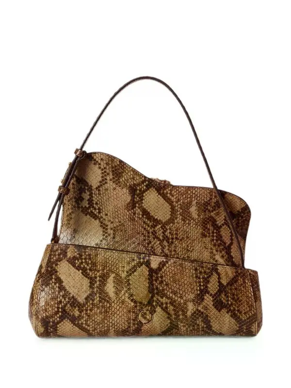 Ralph Lauren Medium Embossed Tasha East-west Bag