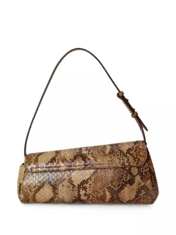 Ralph Lauren Medium Embossed Tasha East-west Bag