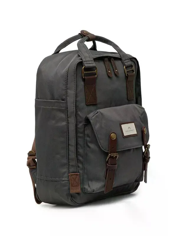 DOUGHNUT Macaroon Buckled Backpack - Grey