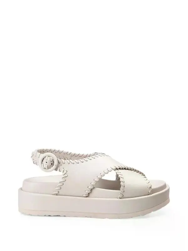 PALOMA BARCELO Ursula Whipstitch Platform Sandals