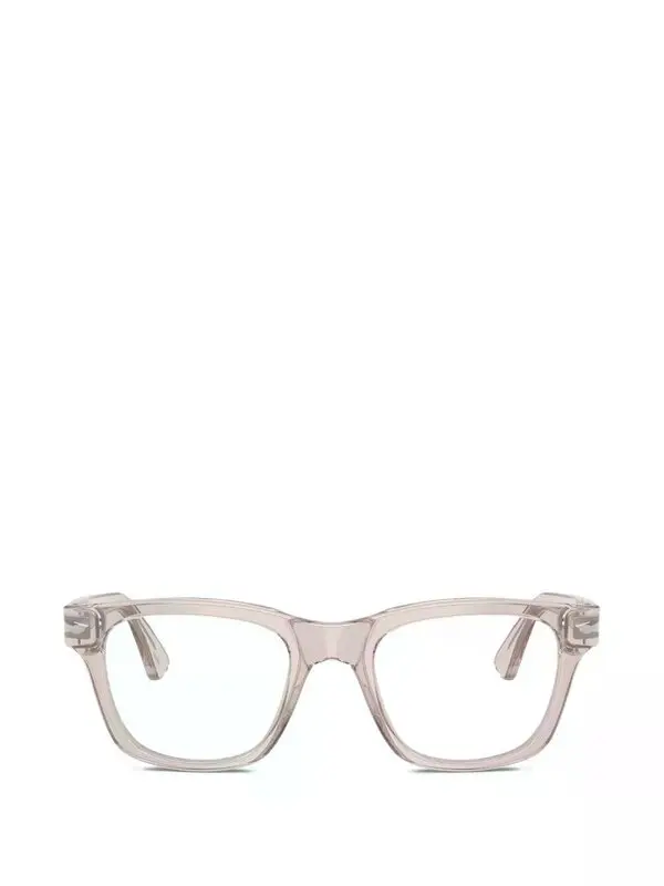 Persol Cecil Rectangle-frame Glasses - Neutrals