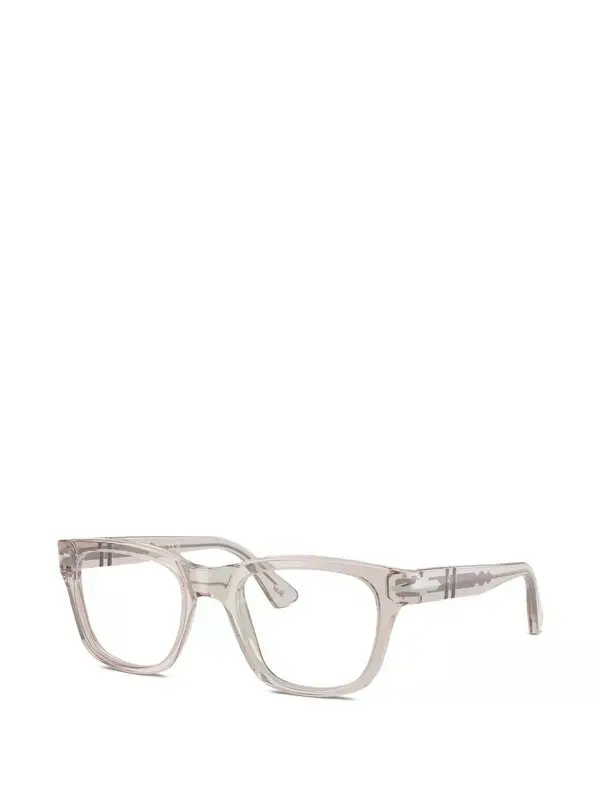 Persol Cecil Rectangle-frame Glasses - Neutrals