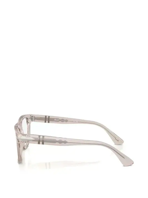 Persol Cecil Rectangle-frame Glasses - Neutrals