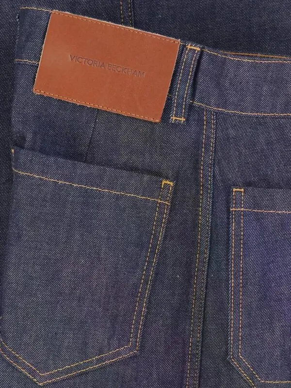 Victoria Beckham Alina Flared Jeans - Blue